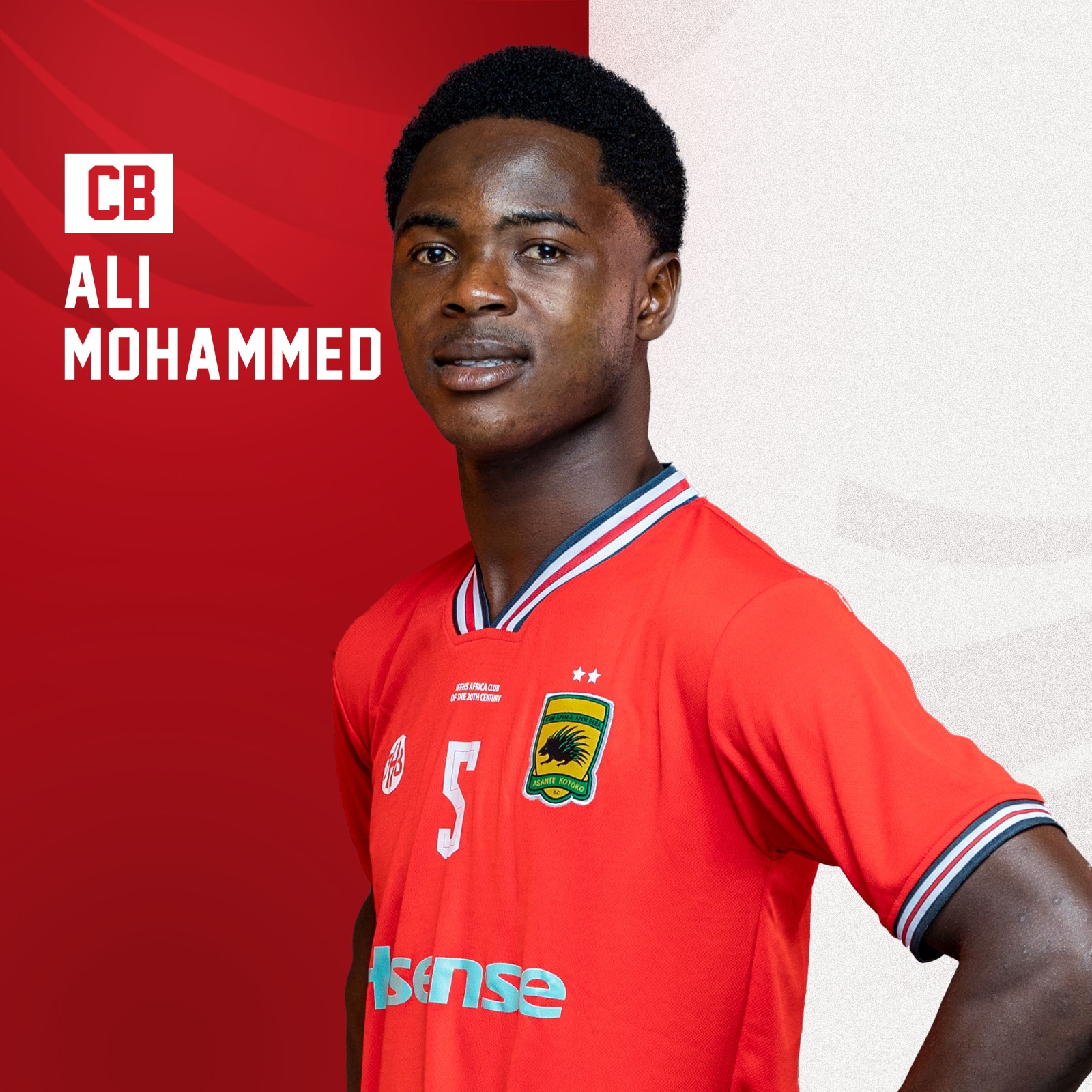Ali Mohammed | Defender | Official Asante Kotoko Website